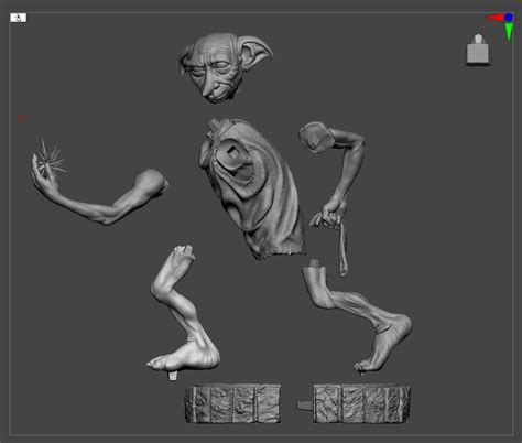 🪄 Dobby・ Stl File For 3d Printing・cults