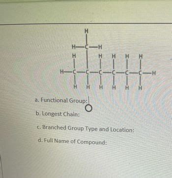 Answered: HC-H H H U_ U-H H HH H H—C—C—C—C—C—C H… | bartleby