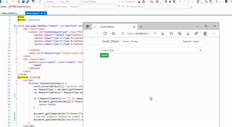 calling asp page handler method from javascript microsoft qanda