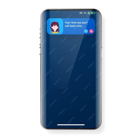 Premium Vector Message Notification Floating Pop Up User Interface