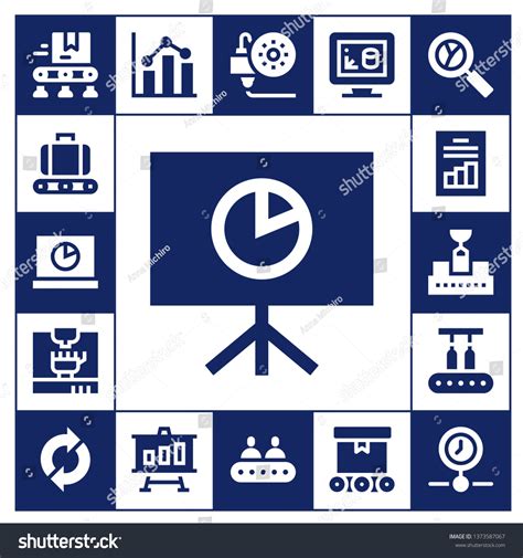 Processing Icon Set 17 Filled Processing Stock Vector Royalty Free 1373587067 Shutterstock