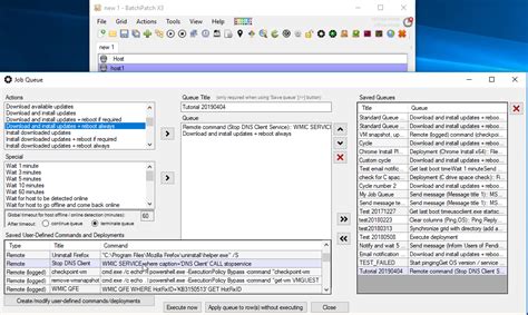 Schedule A Service To Shutdown On Multiple Computers Before Applying