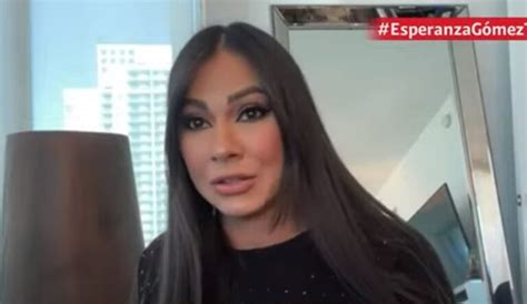 Esperanza Gómez habló de extraña experiencia paranormal que vivió