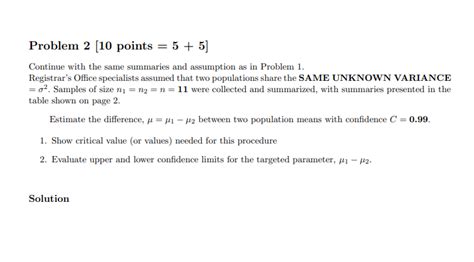 solved problem 1 [15 points 5 5 5] registrar s office