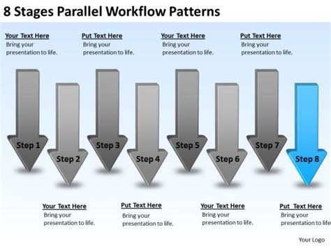 Stages Parallel Workflow Patterns Ppt Business Executive Summary PowerPoint Slides