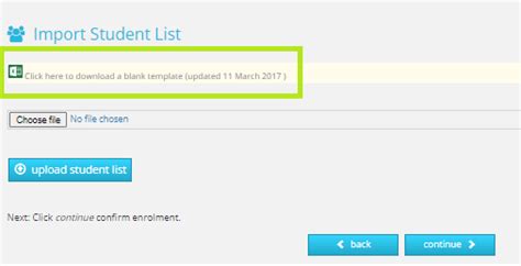 Admin Enrolment Bulk Enrolment Vasto Software