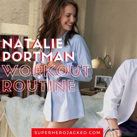 Natalie Portman Workout And Diet Plan Train Like A Star Wars Queen
