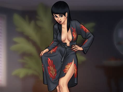 Rule 34 1girls 1light Skin 2d Asian Asian Female Black Hair Cleavage Clothed Clothing