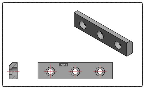 탁상바이스 전산응용기계제도기능사기계설계산업기사일반기계기사실기과제 네이버 블로그