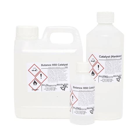 Butanox M50 Catalyst For Polyester Resin Or Gelcoat Mouldlife