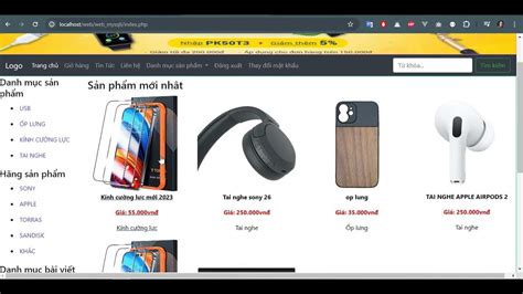 bài 55 php css mysqli cập nhật số lượng mua youtube