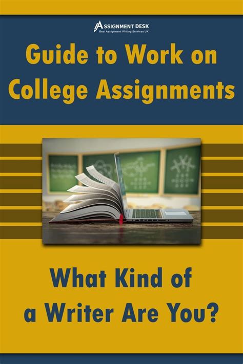College Assignment Writing Guide By Assignment Desk Uk Guided Writing