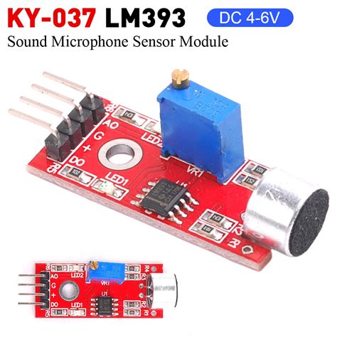 ky 037 sound sensor module sound control sensor max4466 max9814 switch