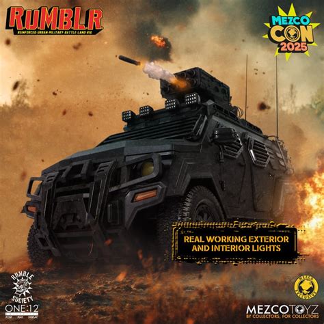 Mezco Toyz Unveils Rumble Society Rumblr And Death Adder