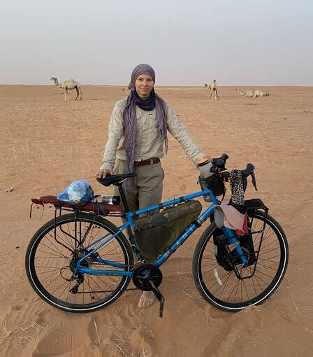 Madeline Hoffmann Fährt Mit Dem Rad Um Die Halbe Welt