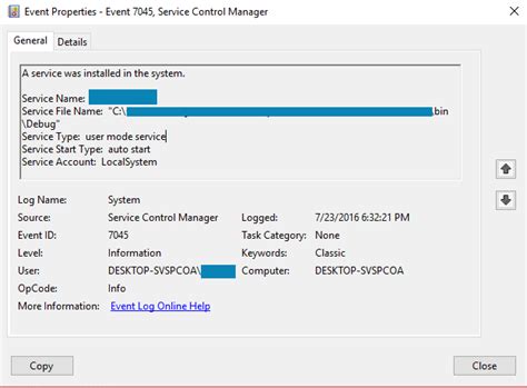 C Windows Could Not Start The Service Name Service On Local Computer Error Access Is
