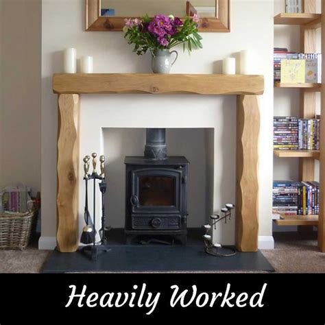 Oak Beam Fireplace Surround 1500mm Wide Celtic Timber