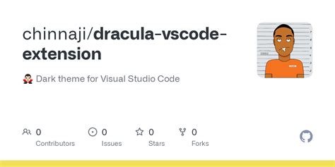 GitHub Chinnaji Dracula Vscode Extension Dark Theme For Visual Studio Code
