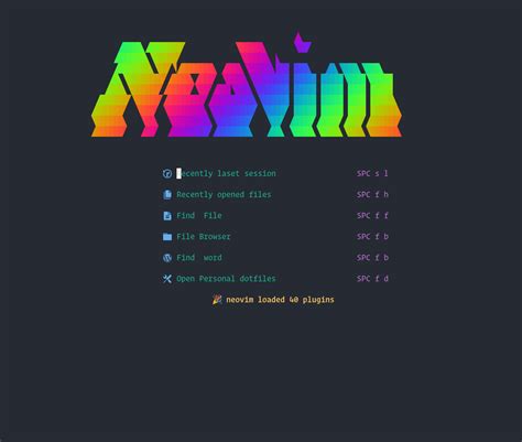 dashboard nvim vim dashboard