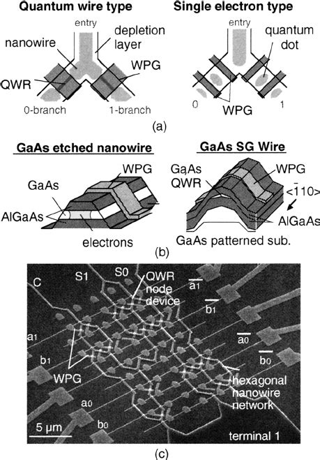 A Bdd Node Devices B Schottky Wpg Structures And C Sem Image Of