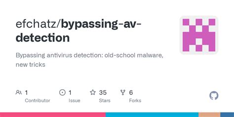 github efchatz bypassing av detection bypassing antivirus detection