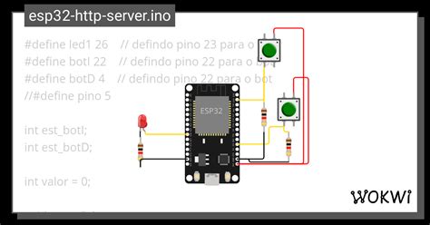 Teste Micro Wokwi ESP STM Arduino Simulator