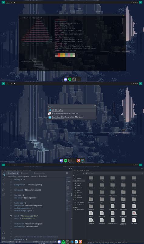 Openbox First Time Customizing But I Like It Unixporn