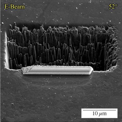 7 Focused Ion Beam Fib Preparation Of A Tem Liftout A The First