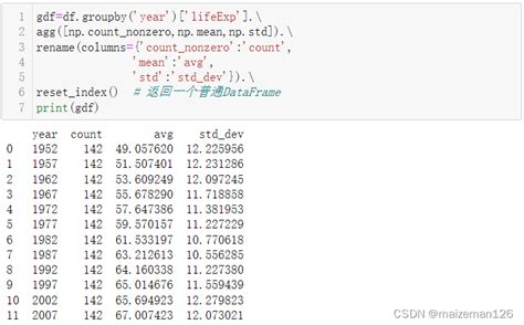 Python数据分析——分组操作1gapmindertsv Csdn博客 Python数据分析——分组操作1gapmindertsv Csdn博客