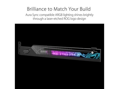 Asus Rog Strix Graphics Card Holder Model Rog Strix Holder Neweggca