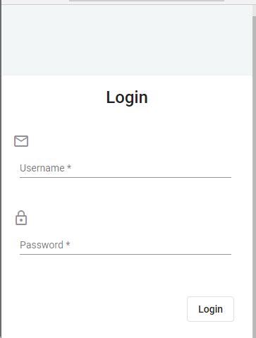 Css Angular Material Simple Login Form Stack Overflow