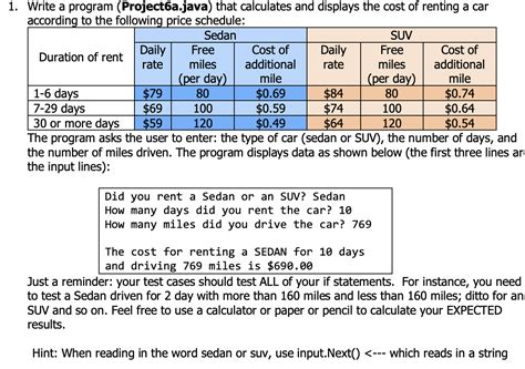 solved 1 write a program project6a java that calculates