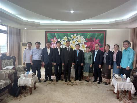 ຄະນະຜູ້ແທນມະຫາວິທະຍາໄລແຫ່ງຊາດ ຮ່າໂນ້ຍ ສສ ຫວຽດນາມ