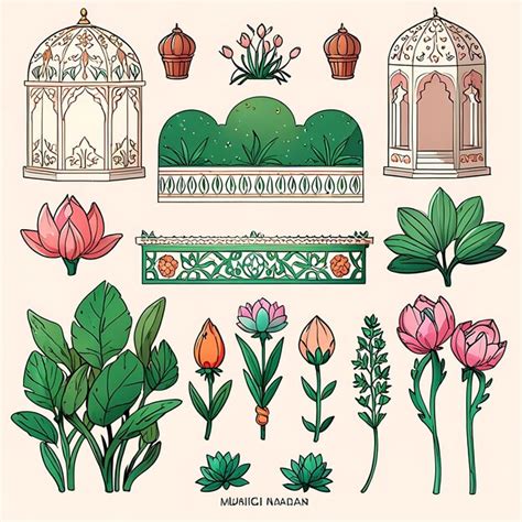 6 000 Authentic Mughal Elements Pictures