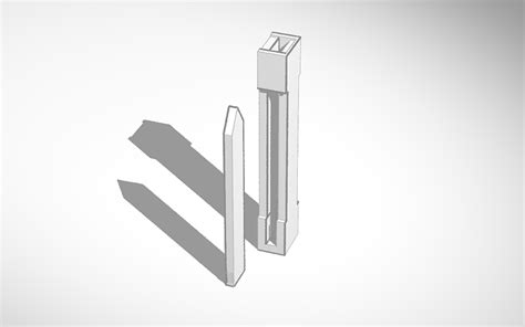 3d Design Hidden Blade Tinkercad