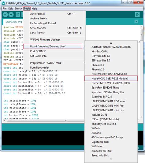 NodeMCU ESP Wifi IOT Automation Using Blynk TSBLOG