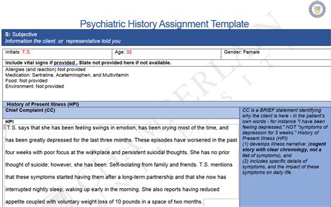Nr548 Week 4 Psychiatric History Assignment Video And Documentation