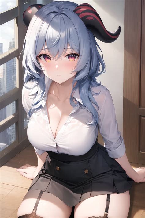 𝑫𝒂𝒊𝒍𝒚 𝑾𝒂𝒊𝒇𝒖𝒔 On Twitter Ganyu From Genshin Impact 💗 Source