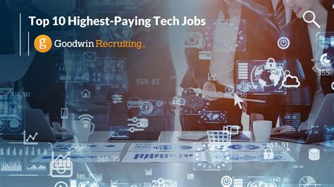 Top Highest Paying Tech Jobs Goodwin Recruiting