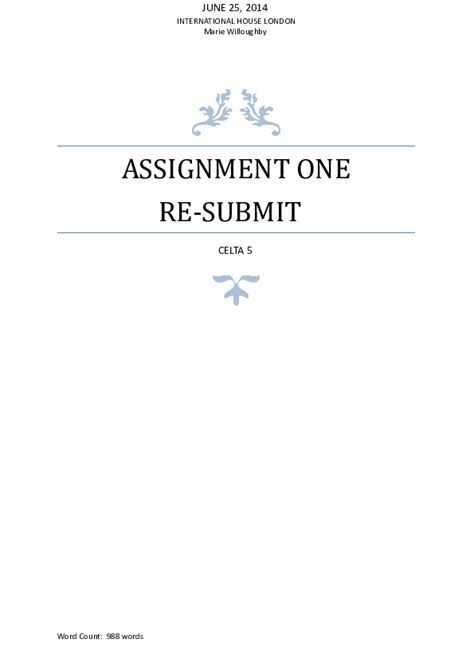 Doc Celta Assignment 1rtf