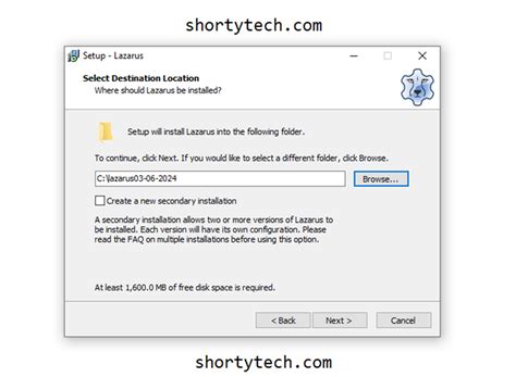 How To Install Lazarus IDE On Windows ShortyTech