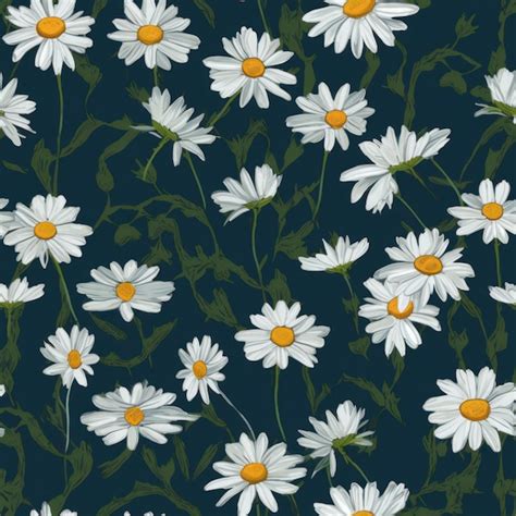 Premium Ai Image Floral Seamless Patterns Design For Paper Fabric Wallpaper Created With