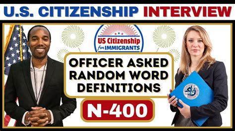 Citizenship Interview Questions 2025 James C Burroughs