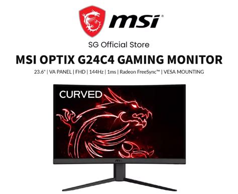 Msi Curve Gaming Monitor Computers And Tech Parts And Accessories Monitor Screens On Carousell