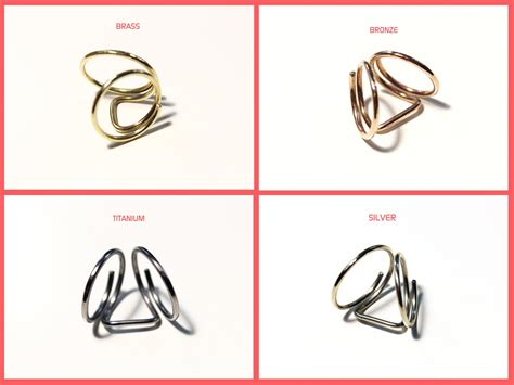 Lateral Deviation Arthritis Splint Ring Bending Sideways Etsy