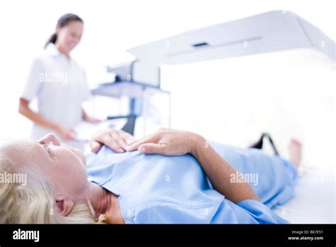 Bone Density Scan Stock Photo Alamy