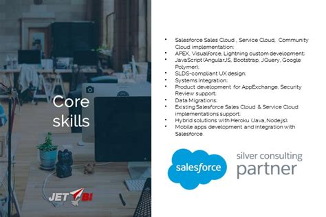 Salesforce Consultant Jet Bi Product And Custom Development