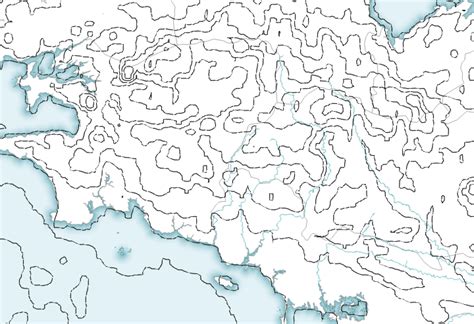 Qgis Smooth Mapzen Dem To Create A Very Simplified Topographic Map