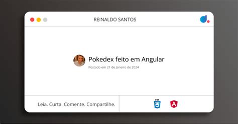 pokedex feito em angular reinaldo santos css angular dio