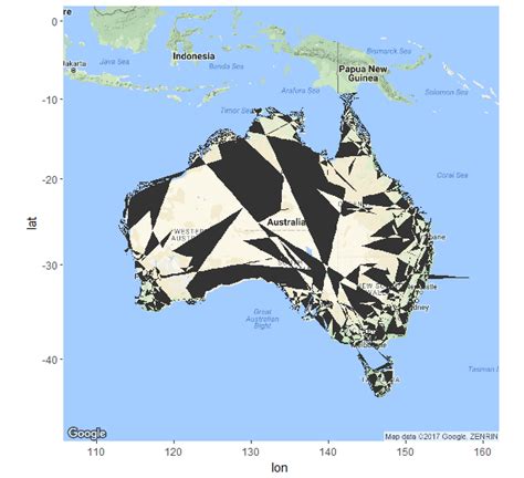 R Bizarre Polygons From A Shapefile Stack Overflow